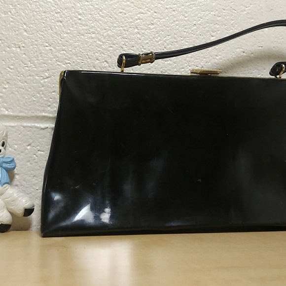 Vintage | Bags | Vintage 95s Patent Leather Frame Purse | Poshmark
